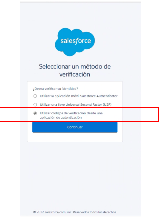 Conoce Las Connais Les Tic Configurar El Mfa De Salesforce Con
